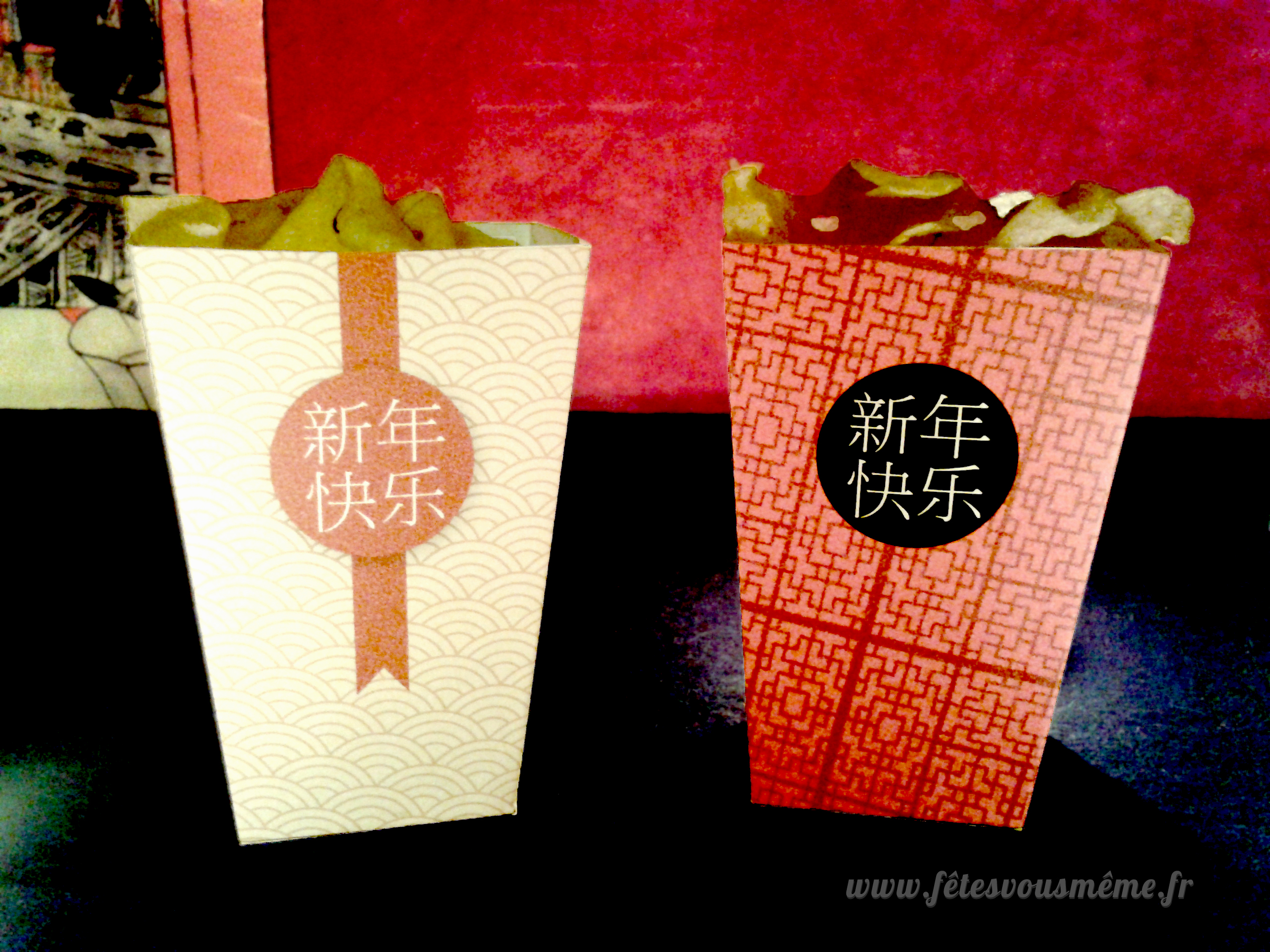 Déco Nouvel An Chinois - Kit & accessoires en papier • Fêtes vous même