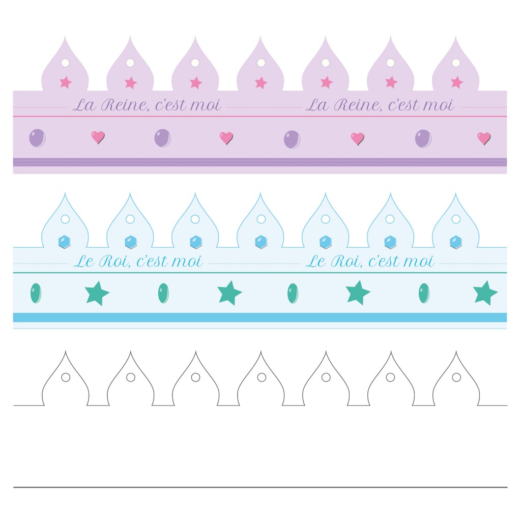 Epipanie - Couronnes des Rois à télécharger - Fêtes vous même