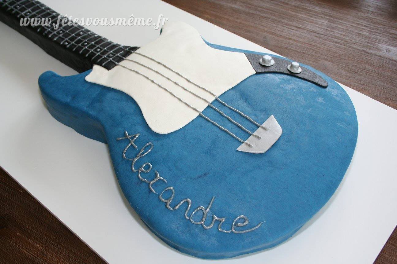 Gateau Guitare Facile