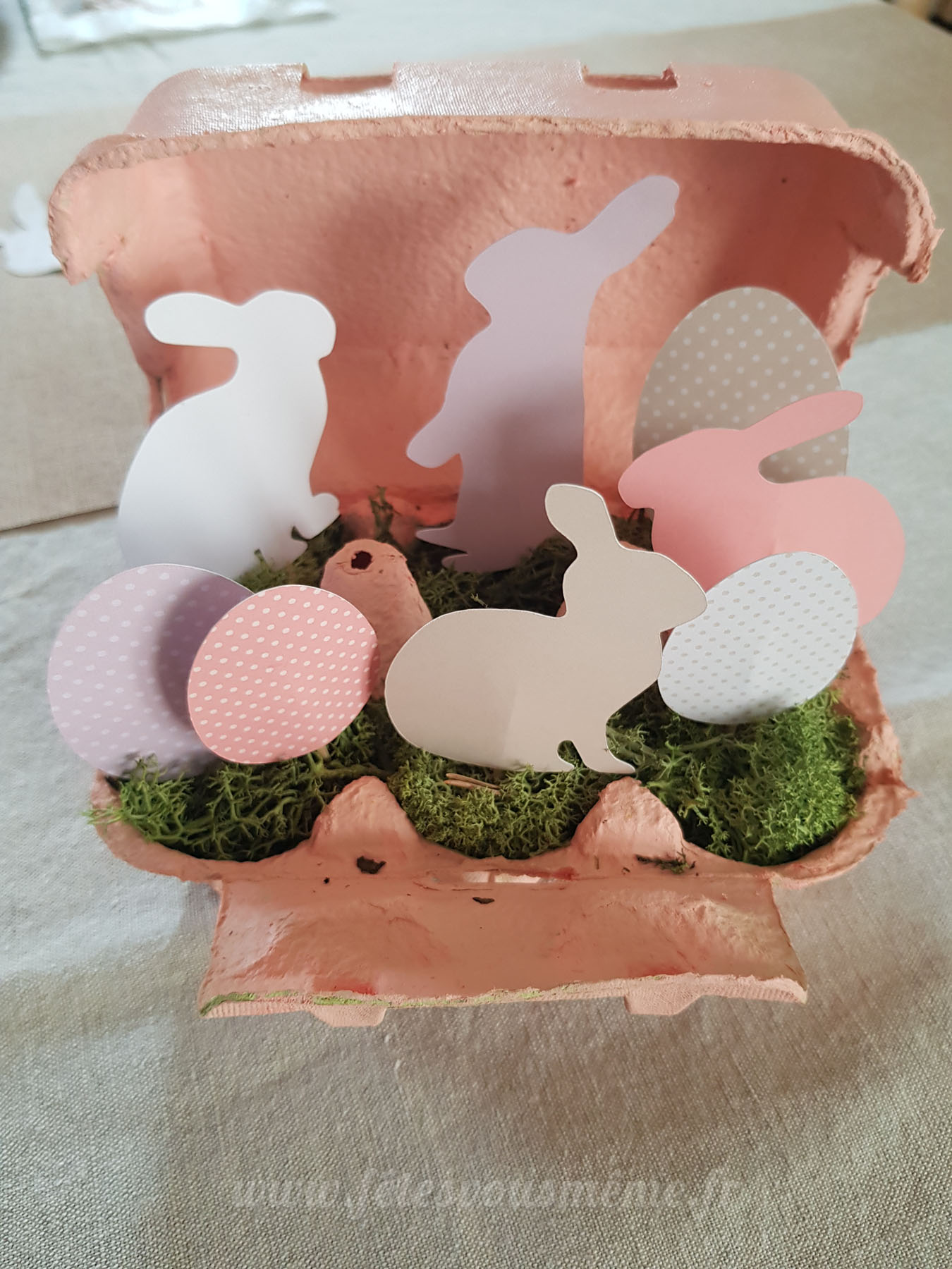 Boite à œufs - DIY de pâques • Fêtes vous même